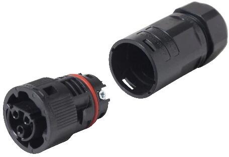APsystems 2.5/4mm² Three-Core AC Female Connector For Bus Cable - Solar ...
