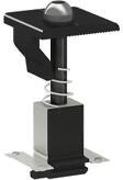 Clenergy Solar Roof Universal Mid/End Clamp 30-46mm - Black - Solar ...