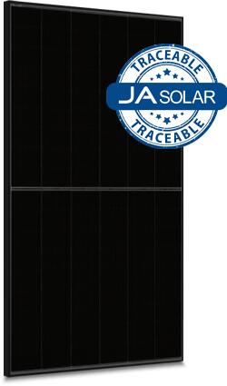 JA Solar 450W N-type Bifacial Double Glass Traceable LB All Black with ...