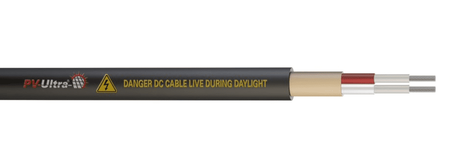 PV-Ultra® - DC Cable 2 x 6.0mm² Black - Solar Trade Sales